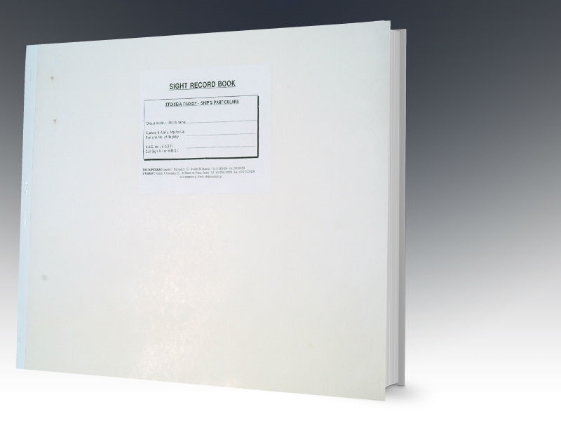 PanMan Trading EOOD - Eshop. SIGHT RECORD BOOK